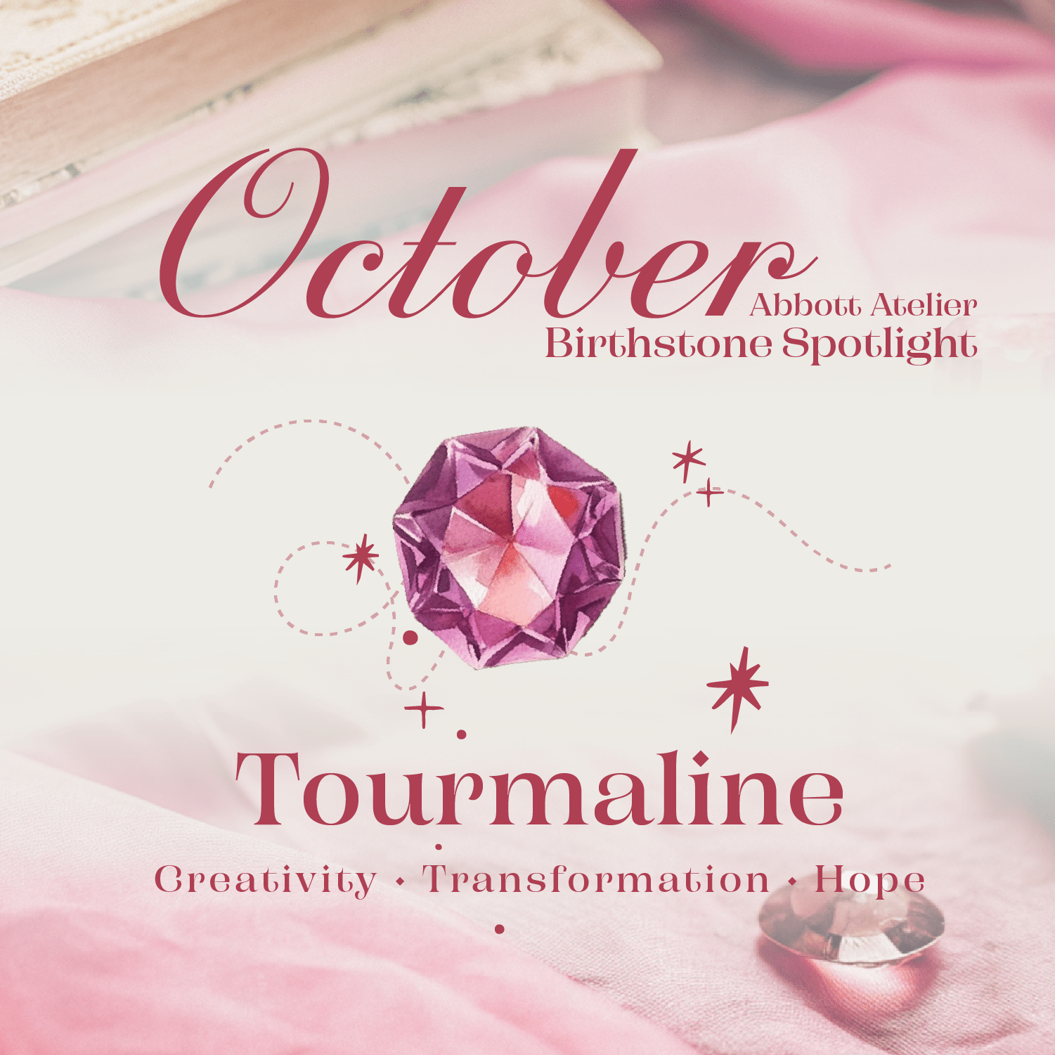 October Birthstone: Pink Tourmaline – Abbott Atelier