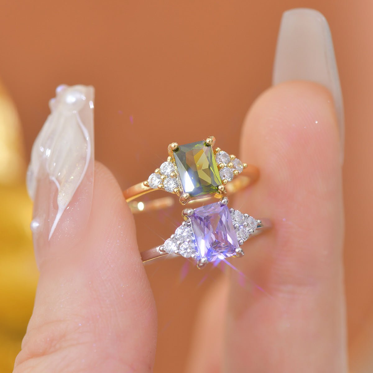 Amethyst Princess Ring | Abbott Atelier | Romantic Jewelry