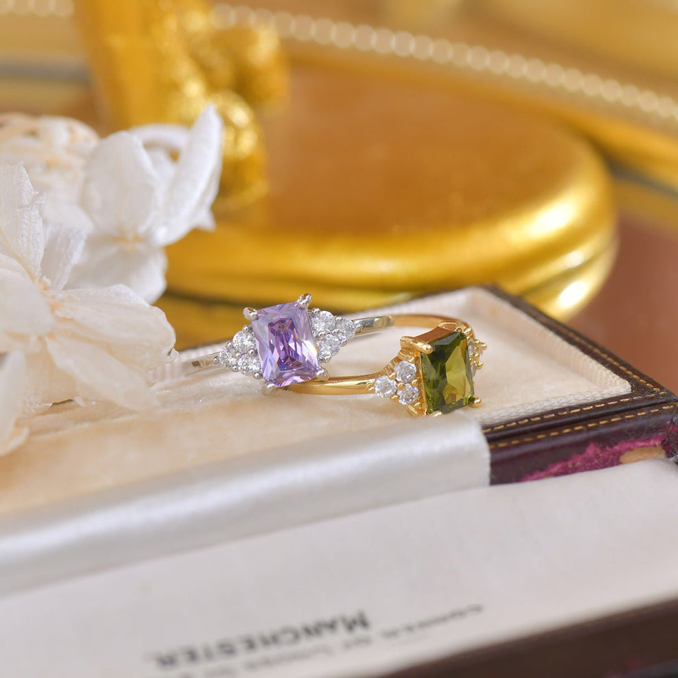 Amethyst Princess Ring | Abbott Atelier | Romantic Jewelry