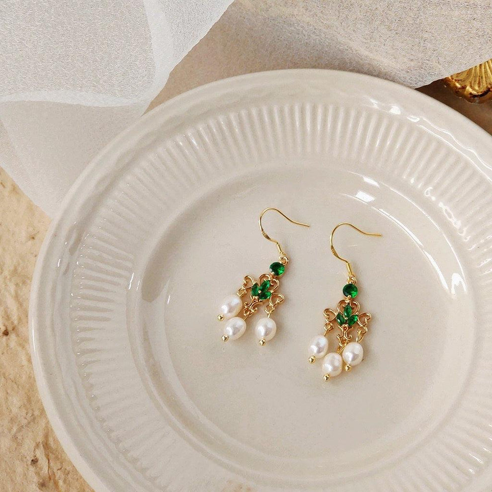 Baroque Earrings - Melanie | Abbott Atelier | Artisan Jewelry