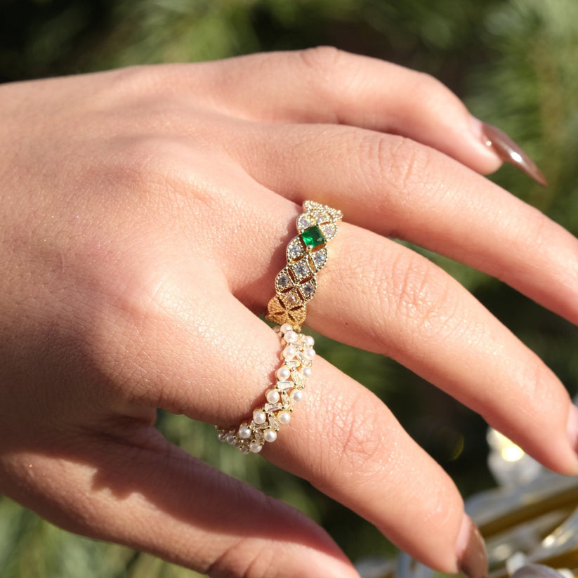 Baroque Rings 042 | Abbott Atelier | Artisan Jewelry