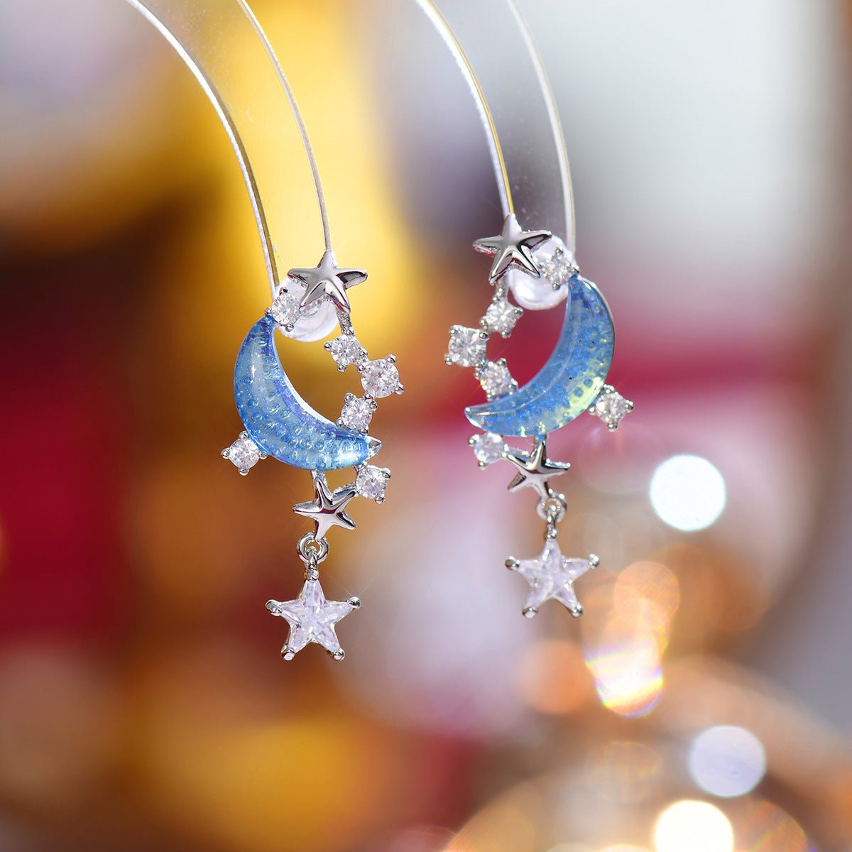 Blue Moon Collection (Earrings/Necklace) | Abbott Atelier | Artisan Jewelry